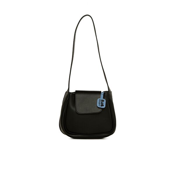 Deri Görünümlü Kadın Omuz Çantası