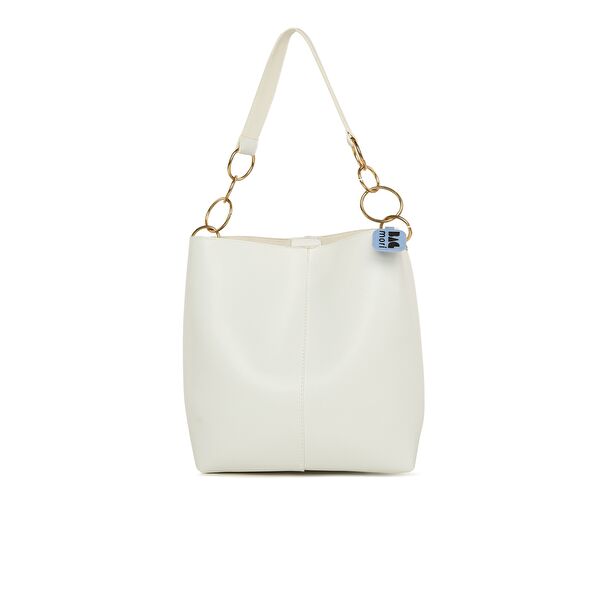 Deri Görünümlü Kadın Omuz Çantası