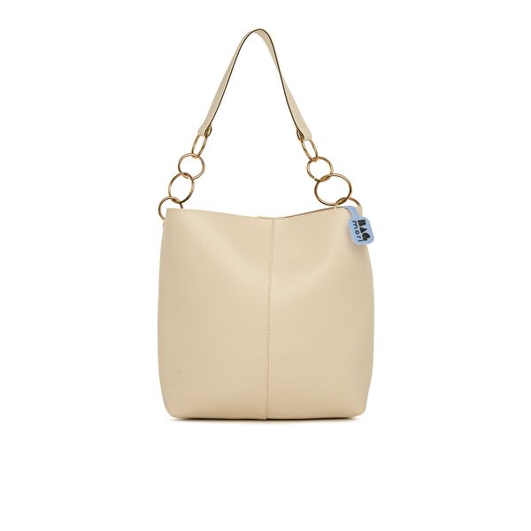 Deri Görünümlü Kadın Omuz Çantası