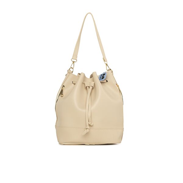 Ayarlanabilir Askılı Büzgülü Kadın Omuz Çantası