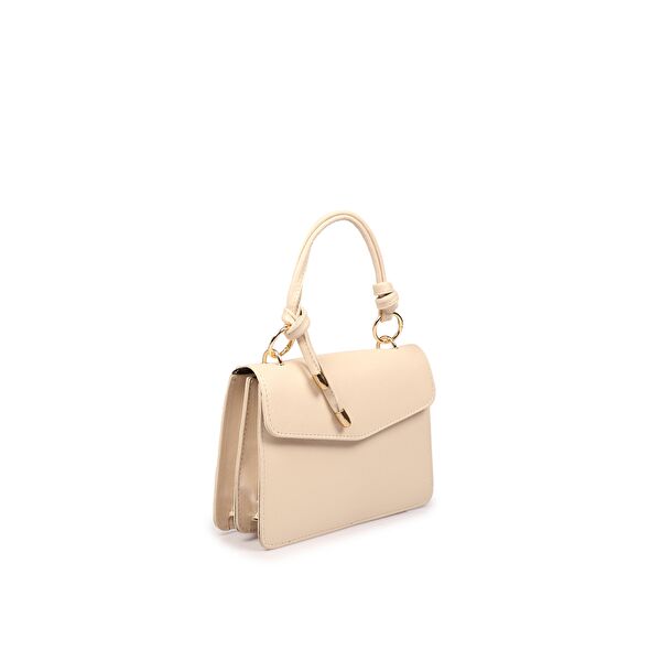 Deri Görünümlü Kadın El Çantası