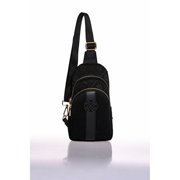 Desenli Kadın Göğüs Çantası Desenli Kadın Göğüs Çantası