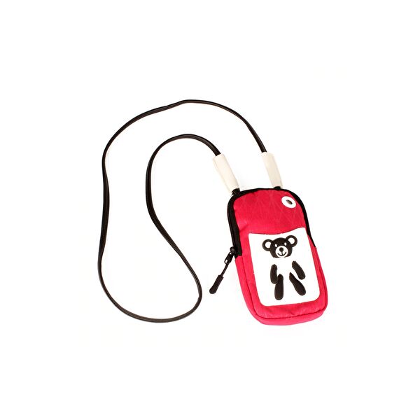 Patch Detaylı Kız Çocuk Telefon Çantası Patch Detaylı Kız Çocuk Telefon Çantası