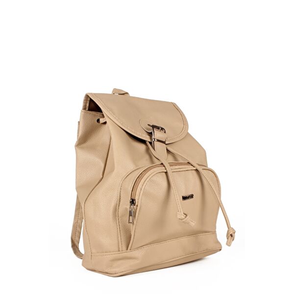 Deri Görünümlü Kadın Sırt Çantası Deri Görünümlü Kadın Sırt Çantası