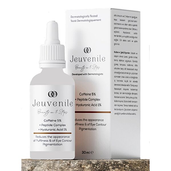 Caffeine %5 + Peptide Complex + HA %1 Cilt Bakım Serumu  30 ML Caffeine %5 + Peptide Complex + HA %1 Cilt Bakım Serumu  30 ML
