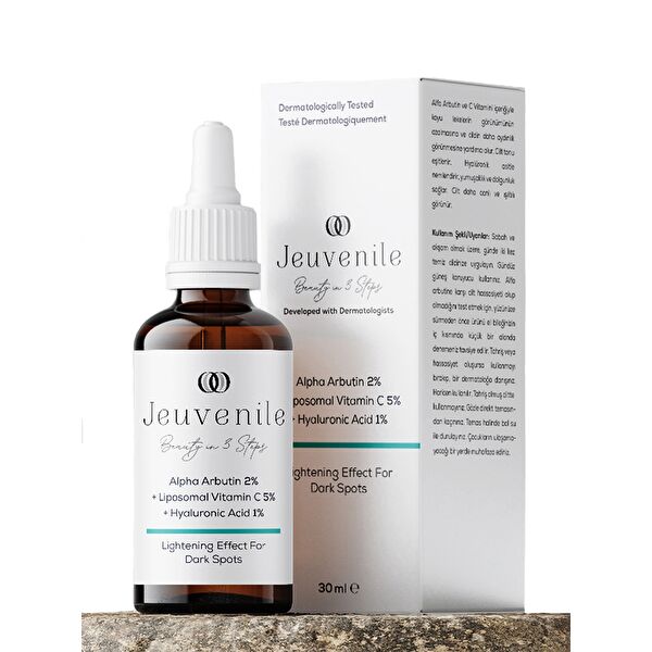 Alpha Arbutin %2 + Liposomal Vitamin C %5 + Hyaluronic Acid %1 Leke Karşıtı Cilt Serumu 30 ML Alpha Arbutin %2 + Liposomal Vitamin C %5 + Hyaluronic Acid %1 Leke Karşıtı Cilt Serumu 30 ML