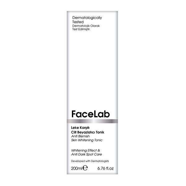 FaceLab Leke Karşıtı Cilt Beyazlatıcı Tonik 200 Ml FaceLab Leke Karşıtı Cilt Beyazlatıcı Tonik 200 Ml