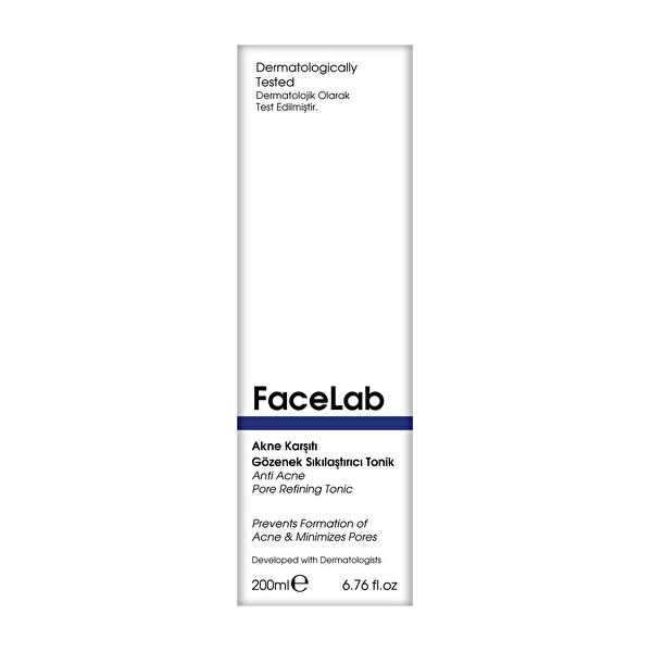 FaceLab Akne Karşıtı Gözenek Sıkılaştırıcı Tonik 200 Ml FaceLab Akne Karşıtı Gözenek Sıkılaştırıcı Tonik 200 Ml