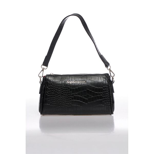 Deri Görünümlü Kadın Kol Çantası