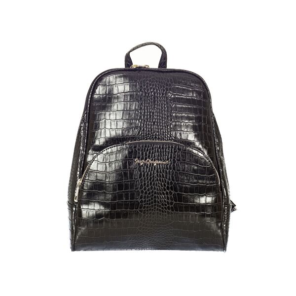 Deri Görünümlü Kadın Sırt Çantası Deri Görünümlü Kadın Sırt Çantası