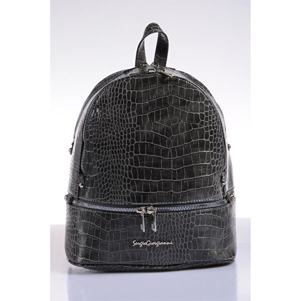 Deri Görünümlü Kadın Sırt Çantası Deri Görünümlü Kadın Sırt Çantası