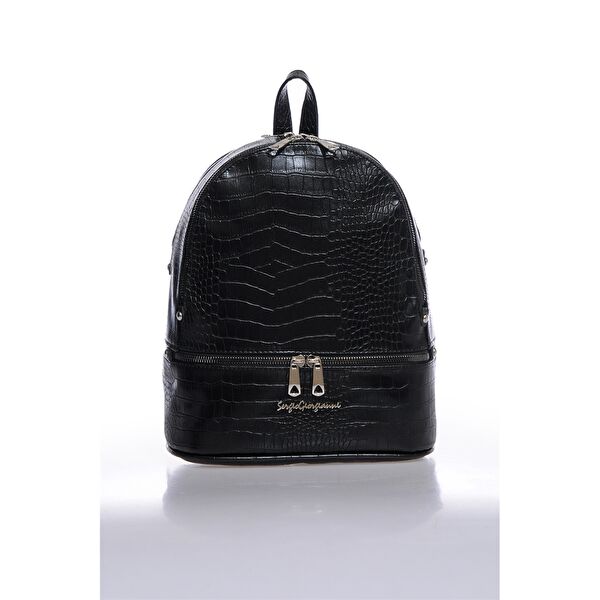 Deri Görünümlü Kadın Sırt Çantası Deri Görünümlü Kadın Sırt Çantası