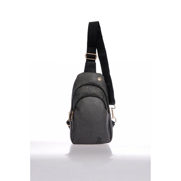 Deri Görünümlü Kadın Göğüs Çantası