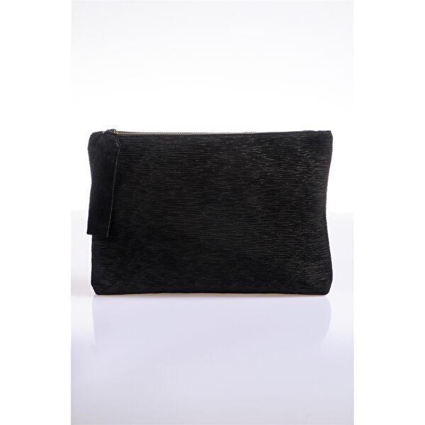 Deri Görünümlü Kadın Portföy Çanta