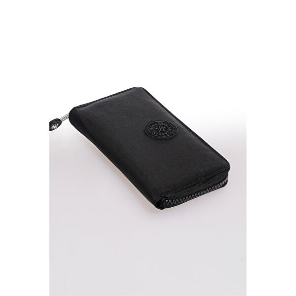 Etiket Baskılı Kadın Cüzdan