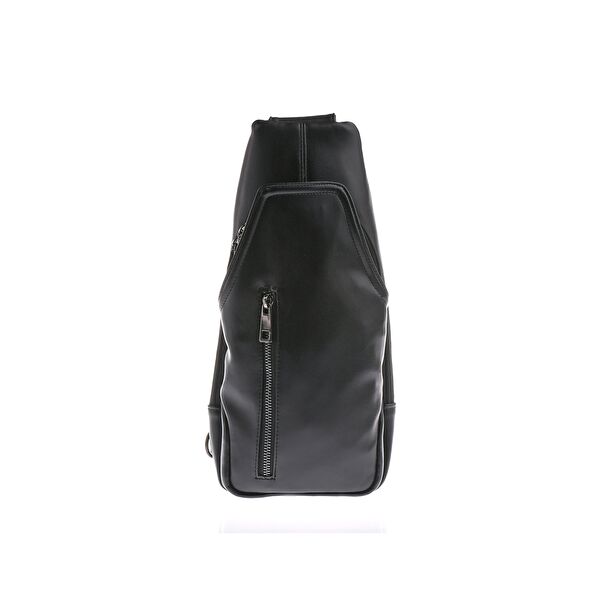 Deri Görünümlü Kadın Göğüs Çantası