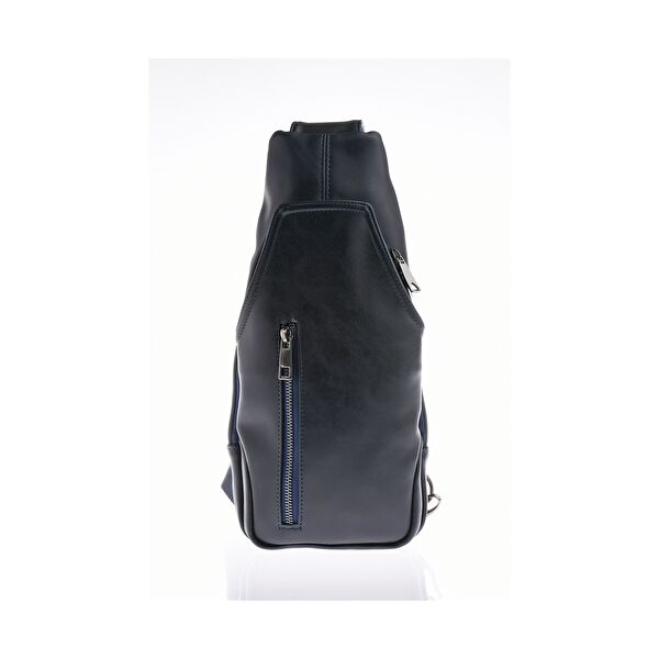 Deri Görünümlü Kadın Göğüs Çantası