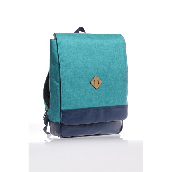 Etiket Baskılı Unisex Sırt Çantası