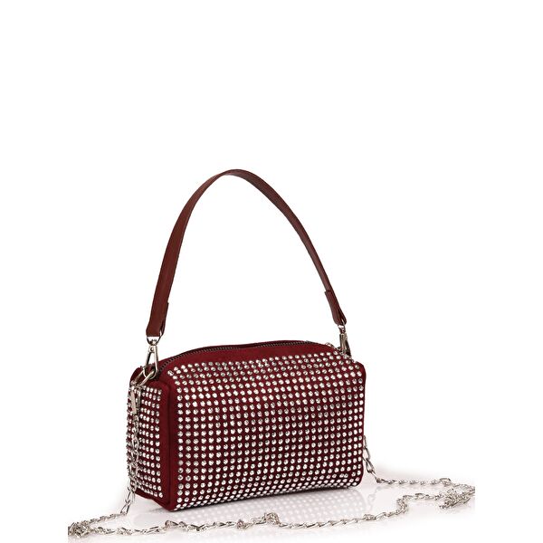 Taş Detaylı Kadın Omuz Çantası