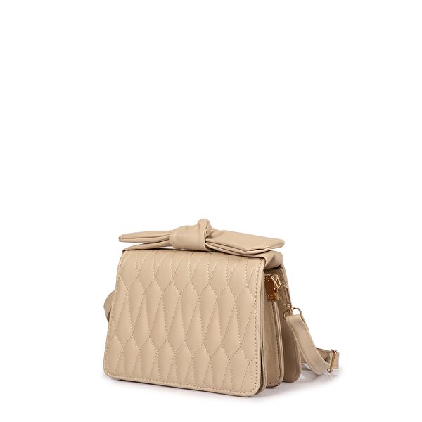 Deri Görünümlü Kapitoneli Kadın Omuz Çantası Deri Görünümlü Kapitoneli Kadın Omuz Çantası