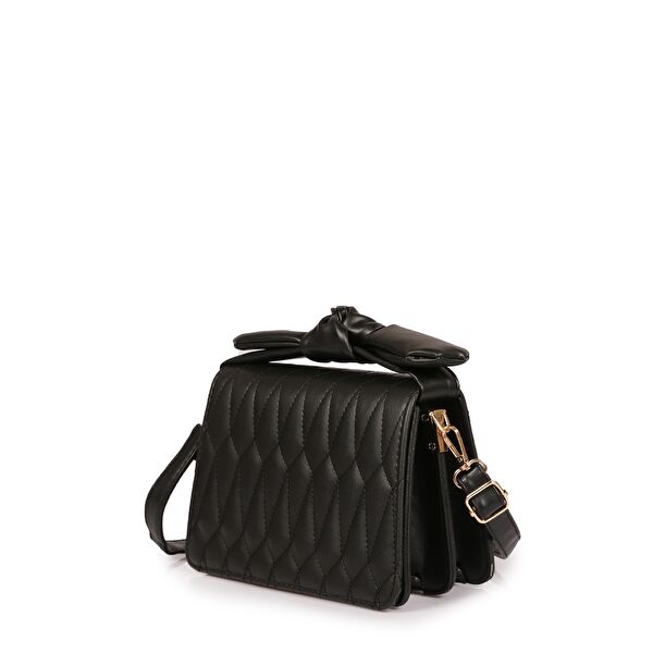 Deri Görünümlü Kapitoneli Kadın Omuz Çantası Deri Görünümlü Kapitoneli Kadın Omuz Çantası