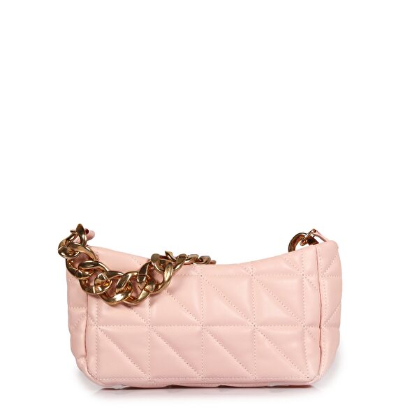 Deri Görünümlü Kapitoneli Kadın Omuz Çantası Deri Görünümlü Kapitoneli Kadın Omuz Çantası