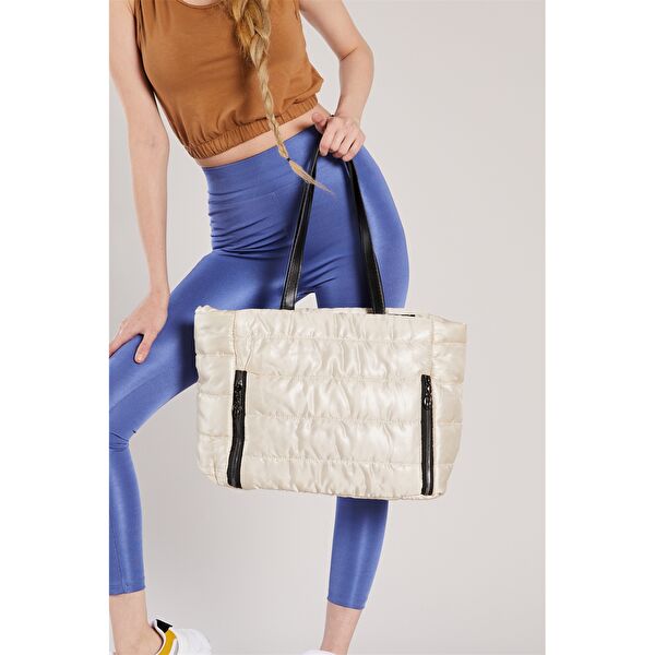 Kapitoneli Kadın Omuz Çantası