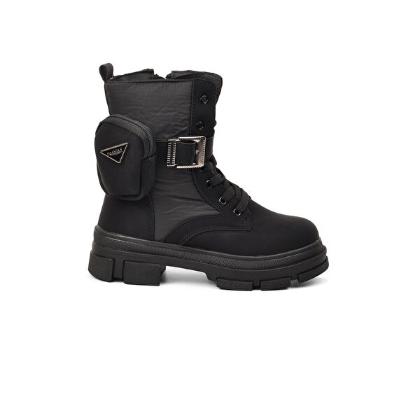 Bağcık ve Fermuarlı Bilek Boy Kız Çocuk Bot