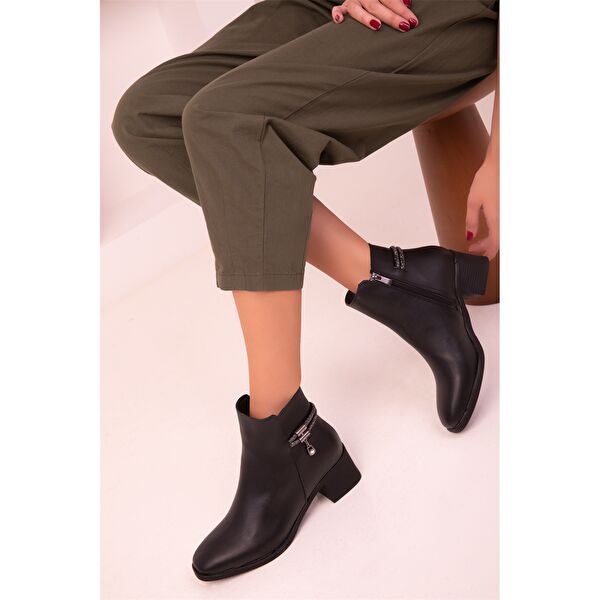 Deri Görünümlü Bilek Boy Kadın Bot Deri Görünümlü Bilek Boy Kadın Bot