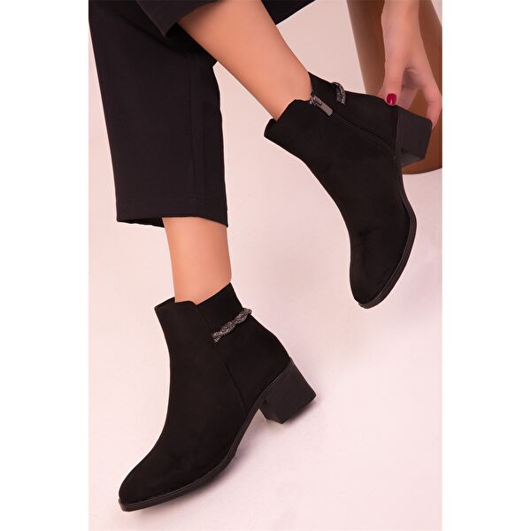 Deri Görünümlü Bilek Boy Kadın Bot Deri Görünümlü Bilek Boy Kadın Bot