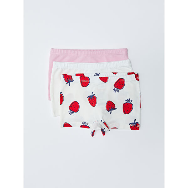 Beli Lastikli Kız Bebek Boxer 3'lü Beli Lastikli Kız Bebek Boxer 3'lü