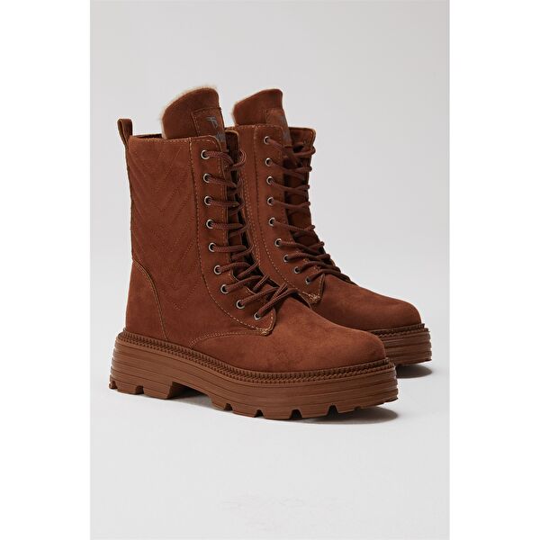 Bağcık ve Fermuarlı Kadın Bot Bağcık ve Fermuarlı Kadın Bot