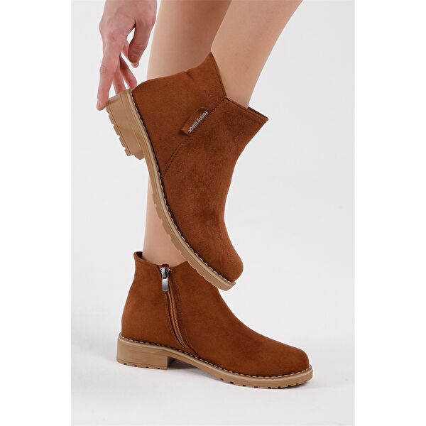 Fermuarlı Bilek Boy Kadın Bot