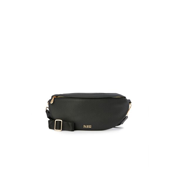 Deri Görünümlü Göğüs Çantası