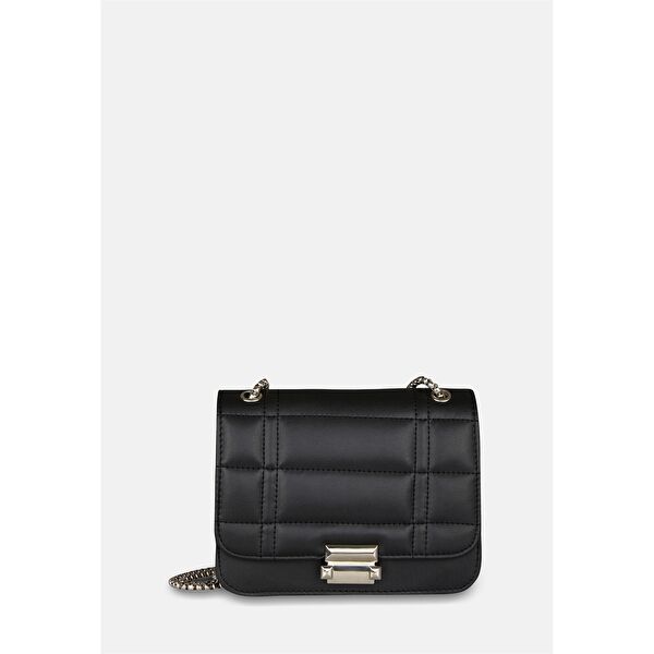 Deri Görünümlü Kadın Çapraz Çanta