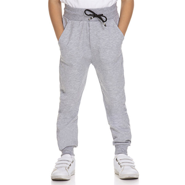 Beli Lastikli Basic Erkek Çocuk Jogger Eşofman Altı Beli Lastikli Basic Erkek Çocuk Jogger Eşofman Altı