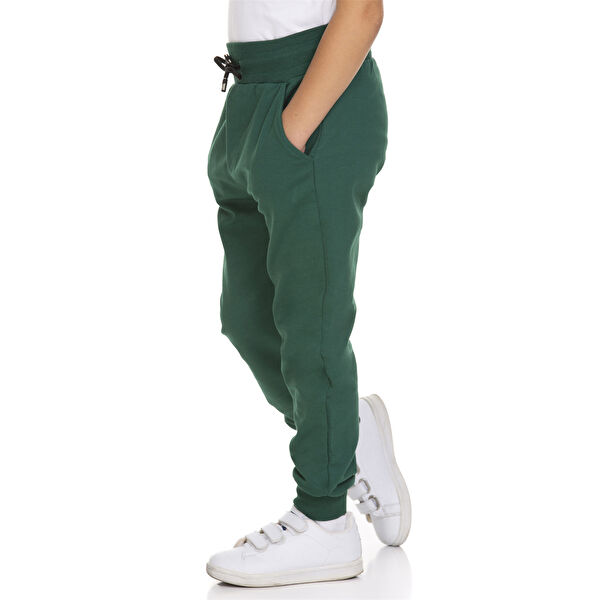 Beli Lastikli Basic Erkek Çocuk Jogger Eşofman Altı Beli Lastikli Basic Erkek Çocuk Jogger Eşofman Altı