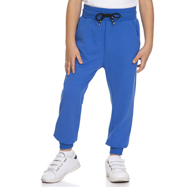 Beli Lastikli Basic Erkek Çocuk Jogger Eşofman Altı Beli Lastikli Basic Erkek Çocuk Jogger Eşofman Altı