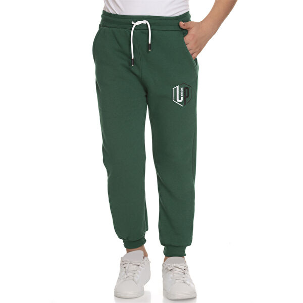 Beli Lastikli Baskılı Erkek Çocuk Jogger Eşofman Altı Beli Lastikli Baskılı Erkek Çocuk Jogger Eşofman Altı
