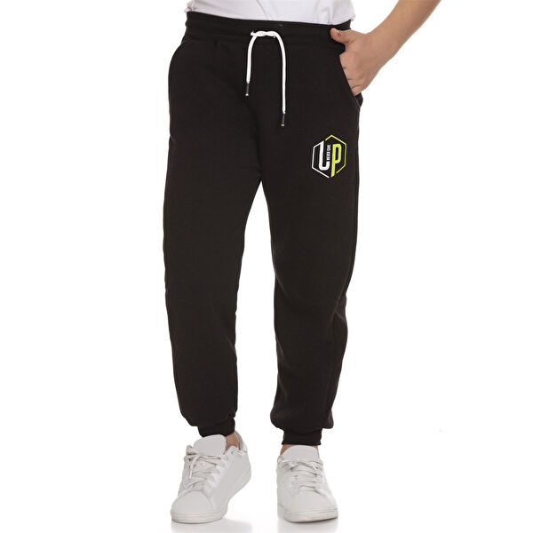 Beli Lastikli Baskılı Erkek Çocuk Jogger Eşofman Altı Beli Lastikli Baskılı Erkek Çocuk Jogger Eşofman Altı