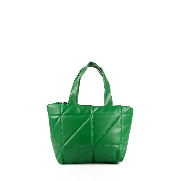 Şişme Kapitoneli Kadın El ve Omuz Çantası Şişme Kapitoneli Kadın El ve Omuz Çantası