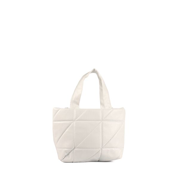 Şişme Kapitoneli Kadın El ve Omuz Çantası