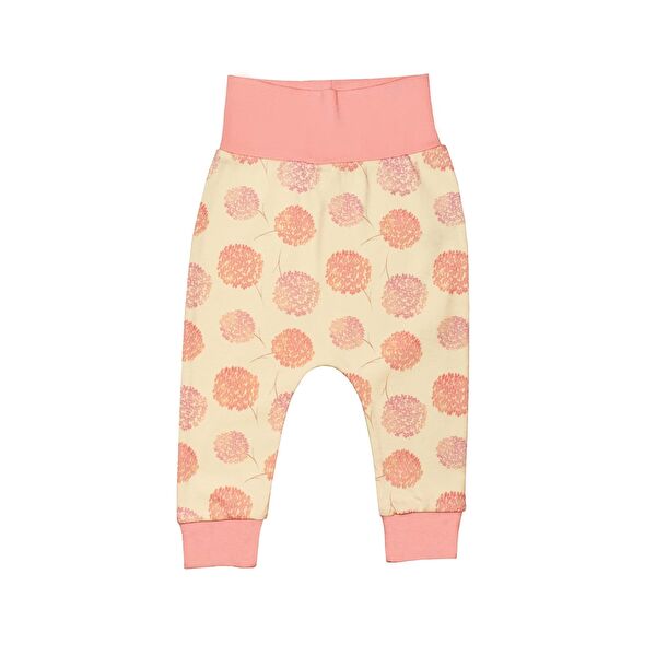 Beli Lastikli Kız Bebek Pijama Alt
