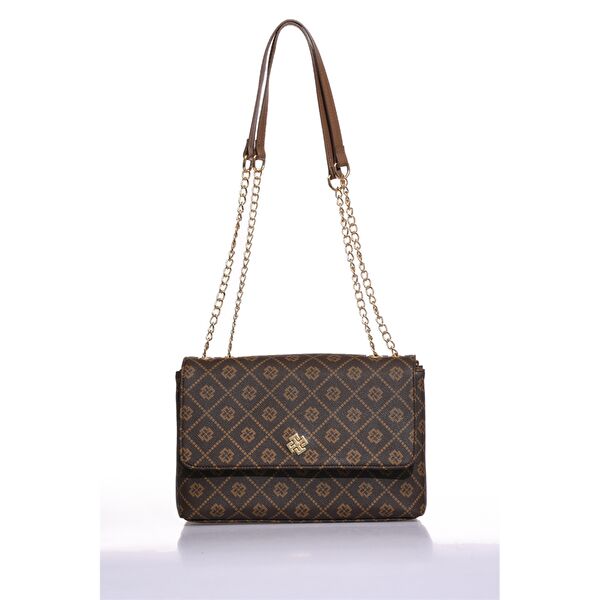 Monogram Baskılı Kadın Çapraz Çanta Monogram Baskılı Kadın Çapraz Çanta
