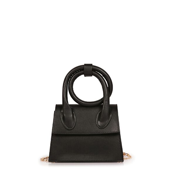 Deri Görünümlü Kadın Omuz Çantası