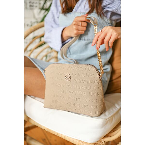 Baskılı Kadın Omuz Çantası