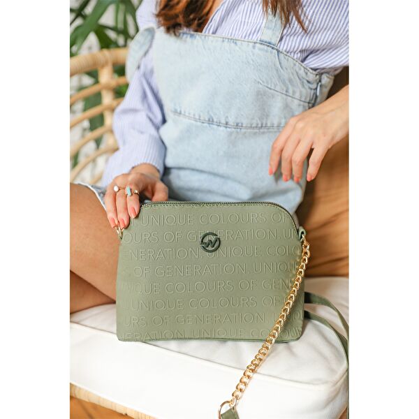 Baskılı Kadın Omuz Çantası