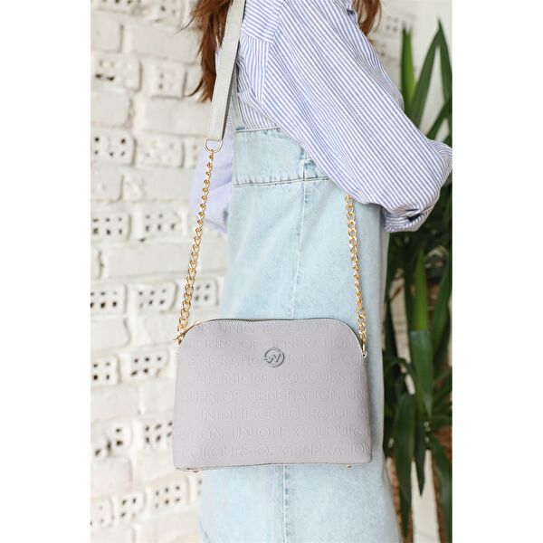 Baskılı Kadın Omuz Çantası