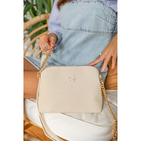 Baskılı Kadın Omuz Çantası