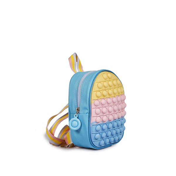 Çok Renkli Pop It Kız Çocuk Sırt Çantası